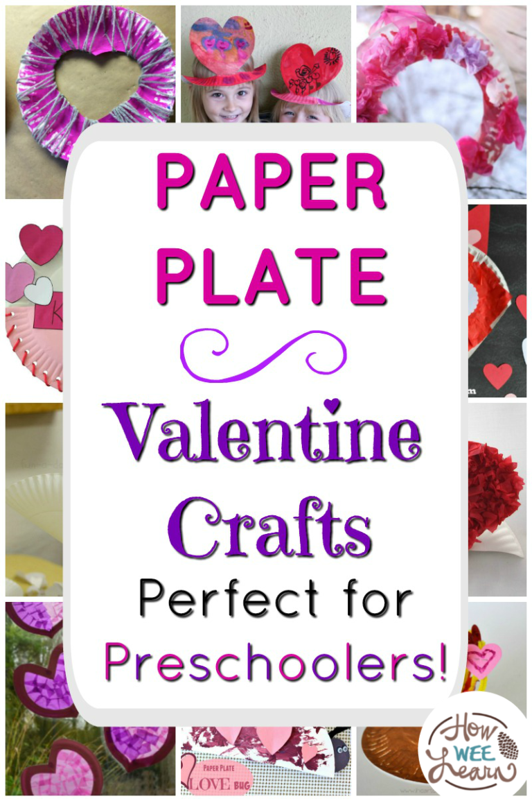 Paper Plate Valentine Crafts for Preschoolers! - How Wee Learn