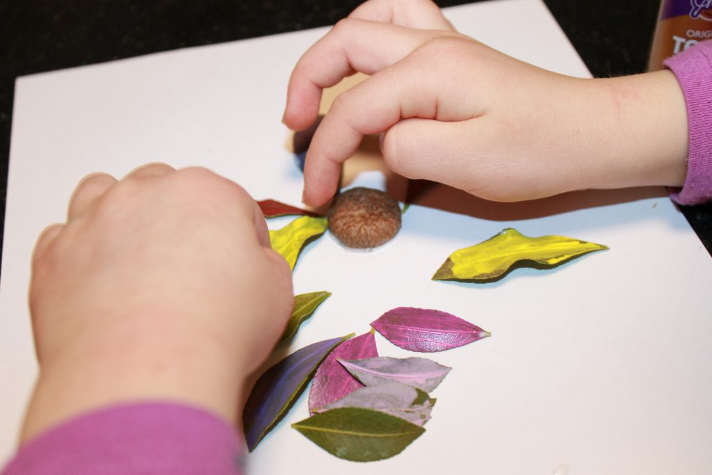 Spring Nature Art for kids - How Wee Learn