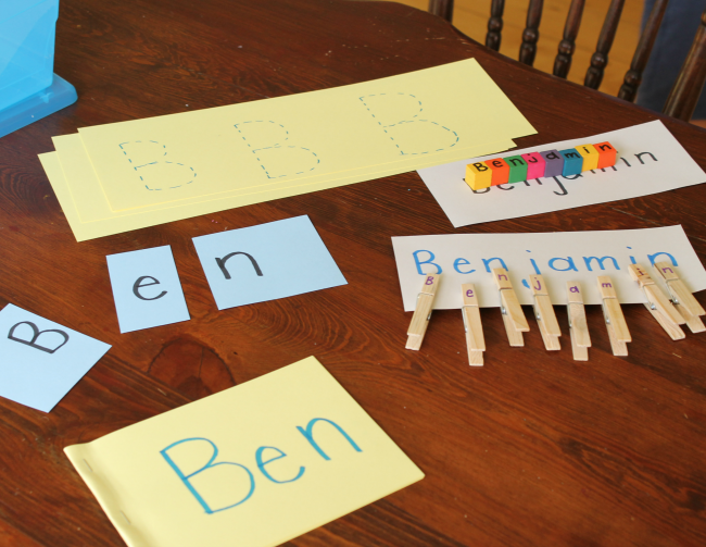 Name Activities for Preschoolers - How Wee Learn