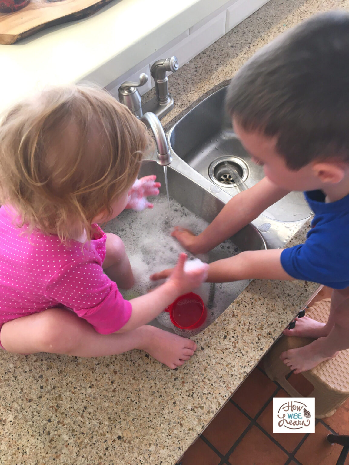 3 Ways to Learn in the Kitchen Sink - How Wee Learn