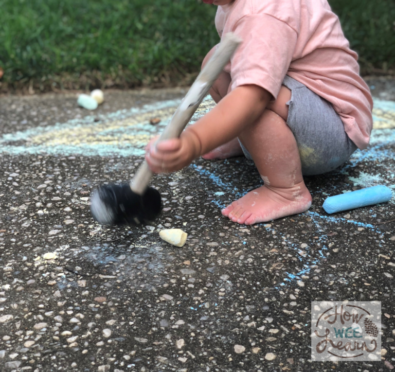 Chalk Art For Kids: A Smashing Summertime Success! - How Wee Learn