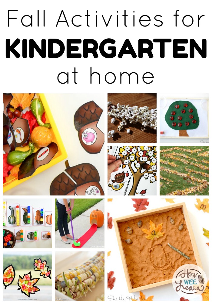 Fall Activities For Kindergarten At Home How Wee Learn Fall Activities For Kindergarten At Home How Wee Learn