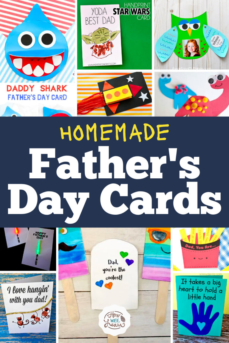 Homemade Cards for Father’s Day - How Wee Learn