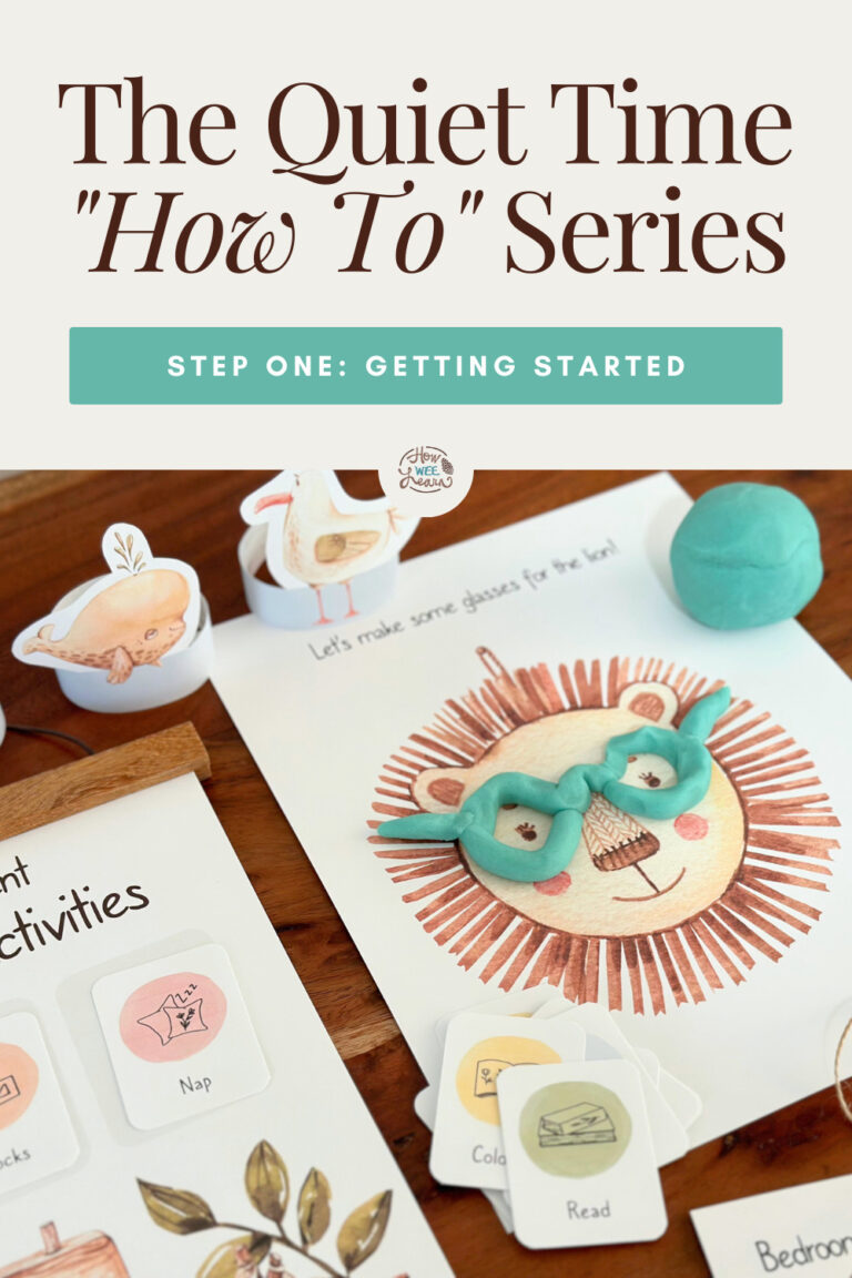 The Quiet Time “How to” Series: Part One - How Wee Learn