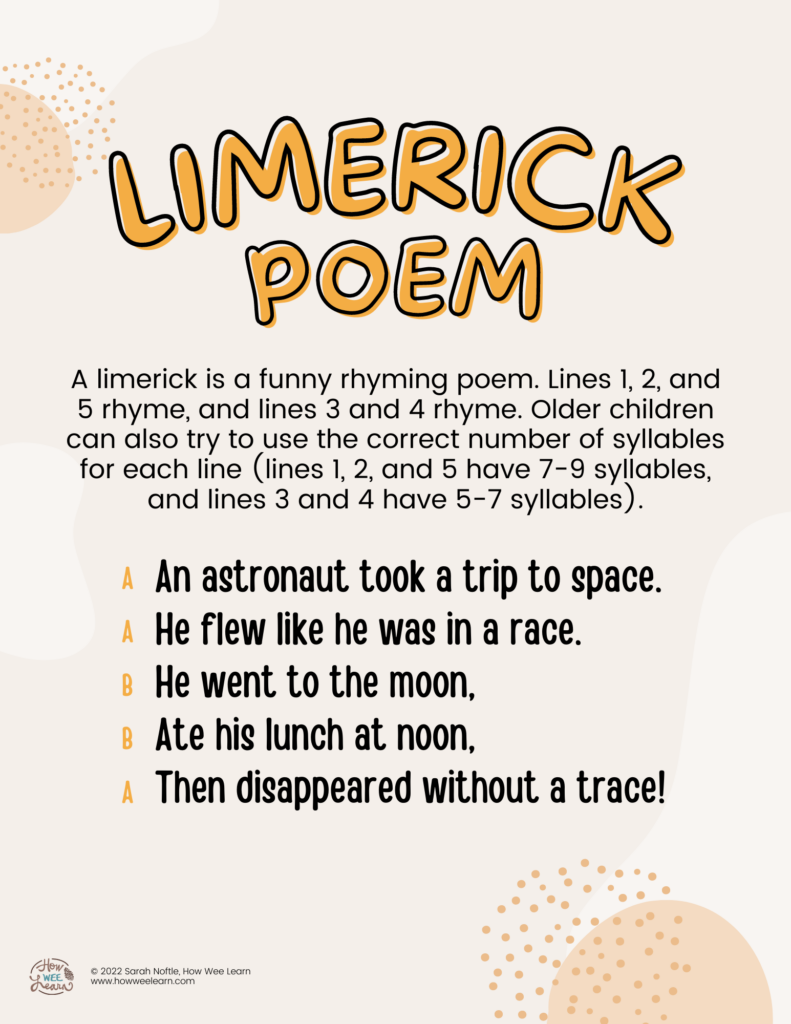 5 Poem Ideas for a Literacy Rich Grade One! - How Wee Learn