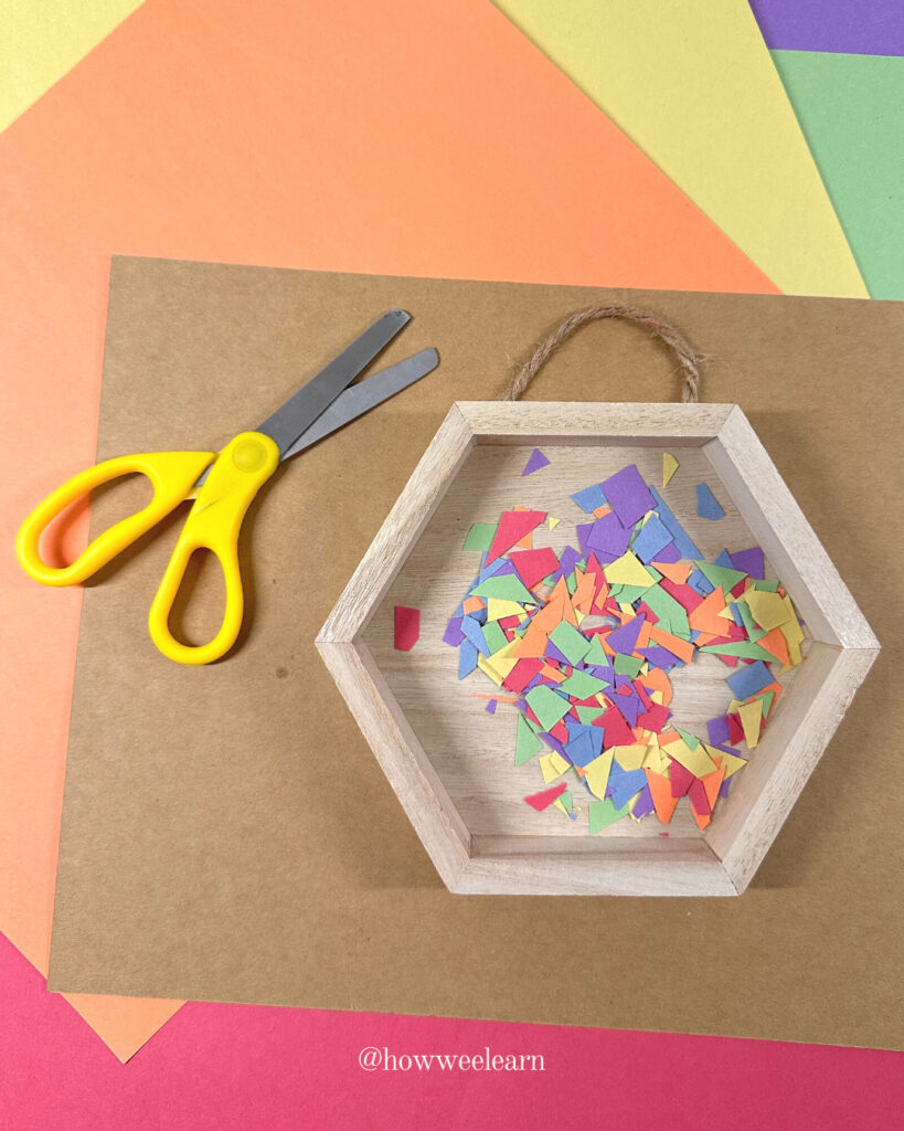Confetti Cutting Activity for Preschoolers - How Wee Learn