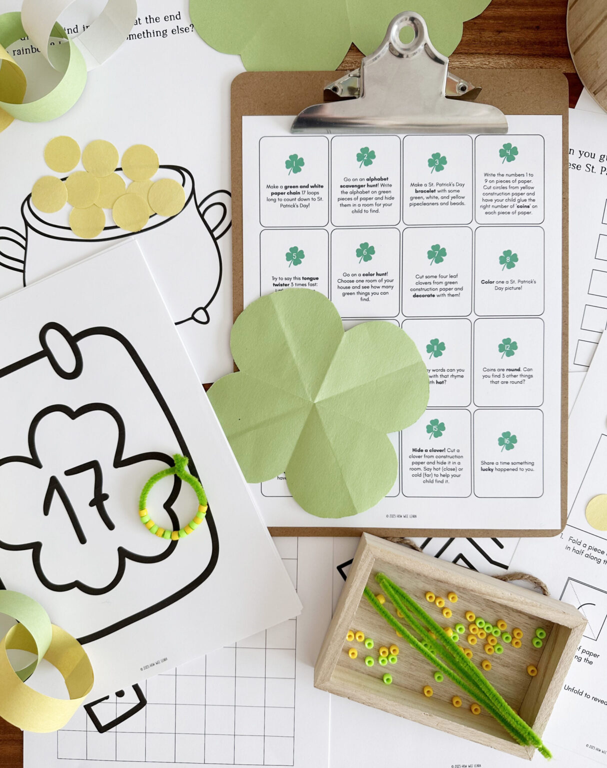 St. Patrick’s Day Printable Bundle for Kids - How Wee Learn