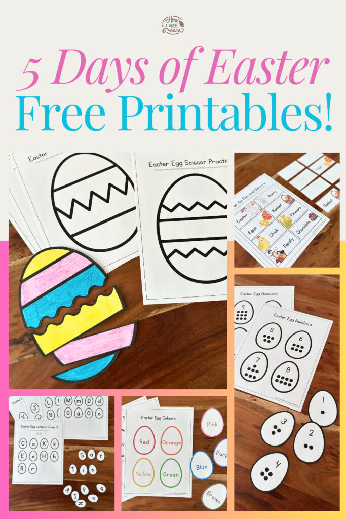 5 Days of Free Easter Printables - How Wee Learn