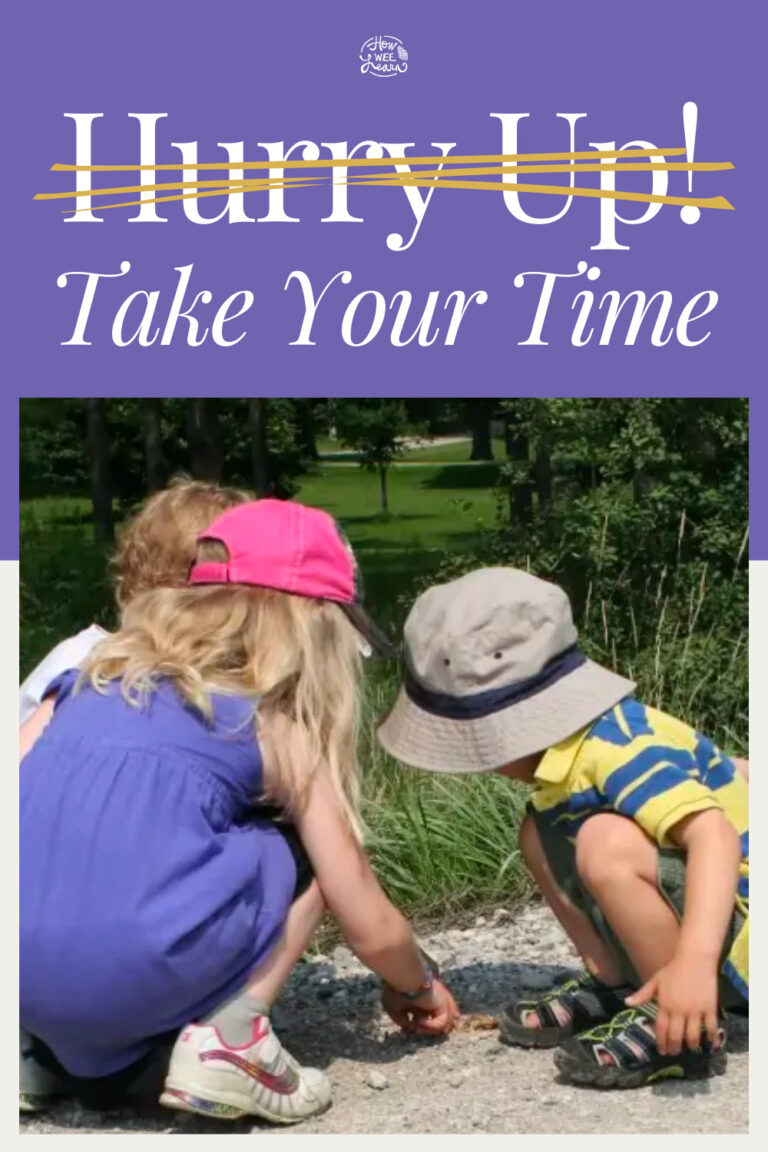 Take Your Time… - How Wee Learn