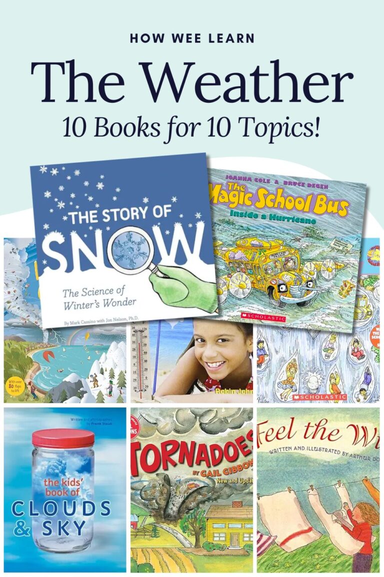 Children’s Books About Weather: 10 Books for 10 Topics! - How Wee Learn