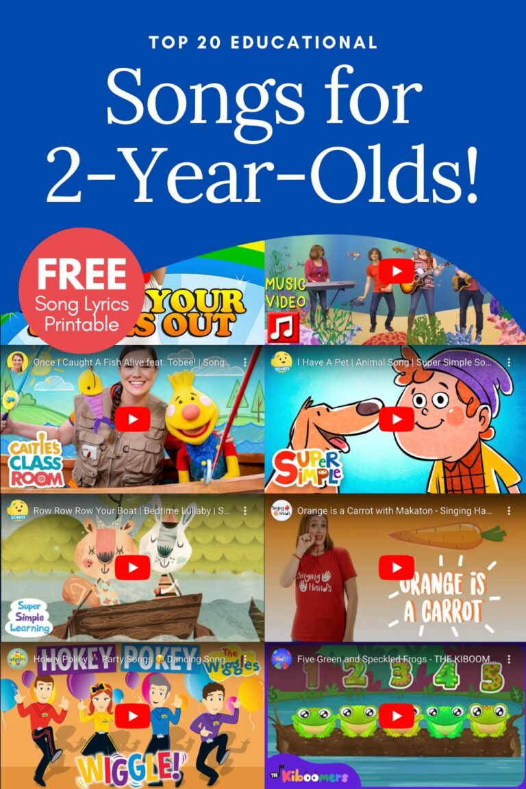 Top 20 Educational Songs for 2-Year-Olds - How Wee Learn