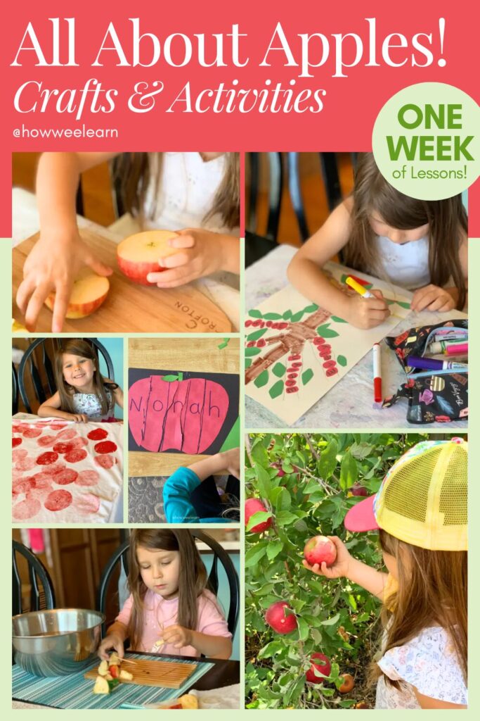 Kindergarten at Home | A Peek Inside the Apple Theme - How Wee Learn