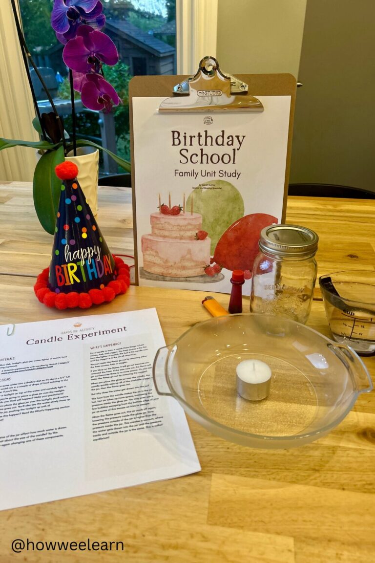 A Candle Science Experiment for Kids - How Wee Learn