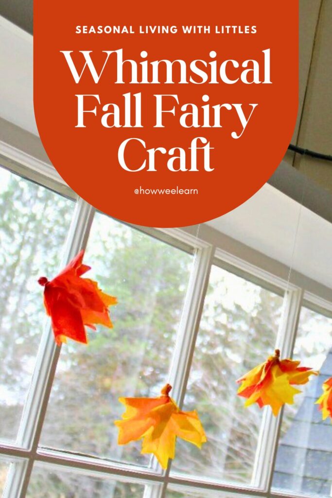 Whimsical Fall Fairy Craft - How Wee Learn