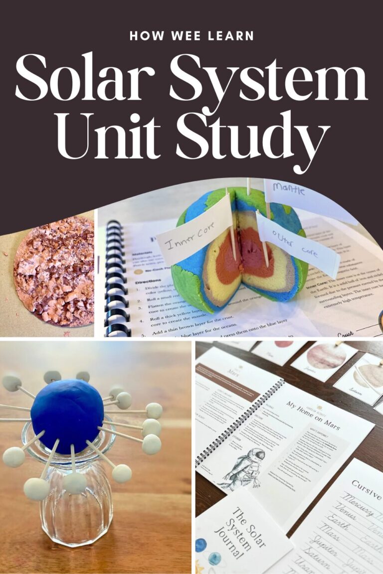 Our Solar System Family Unit Study - How Wee Learn