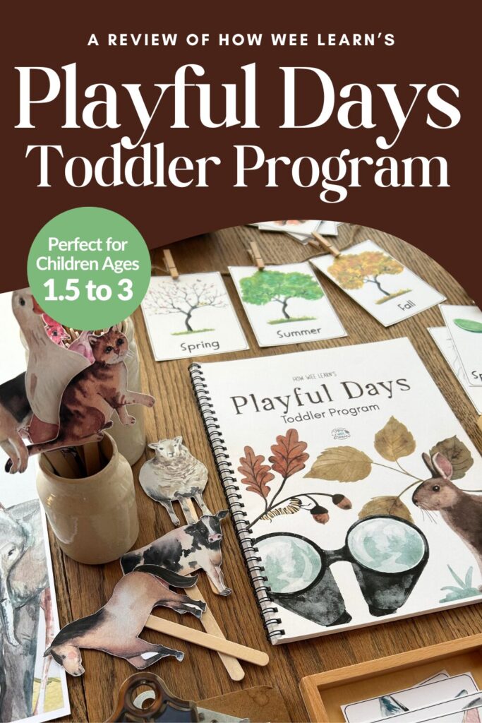 Playful Days Toddler Program Review - How Wee Learn