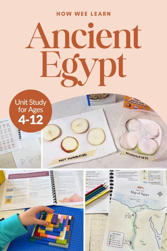 Ancient Egypt Unit Study for Kids: Explore Pyramids, Mummies, and More ...