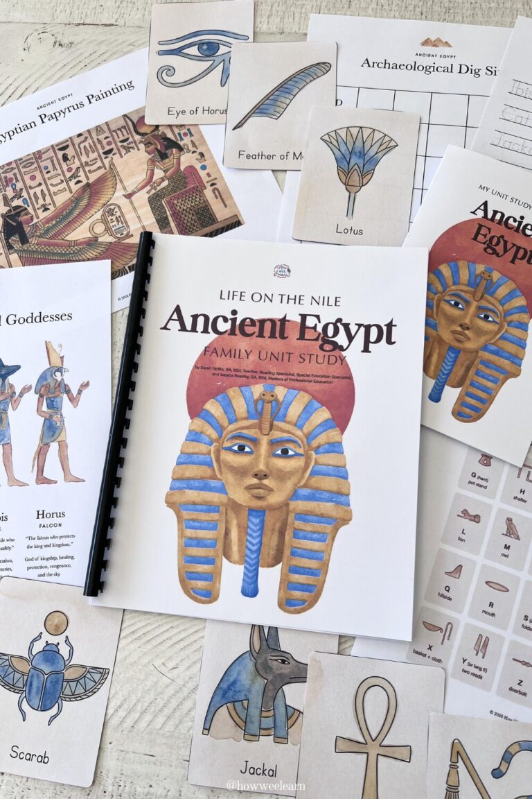 Ancient Egypt Unit Study for Kids: Explore Pyramids, Mummies, and More ...